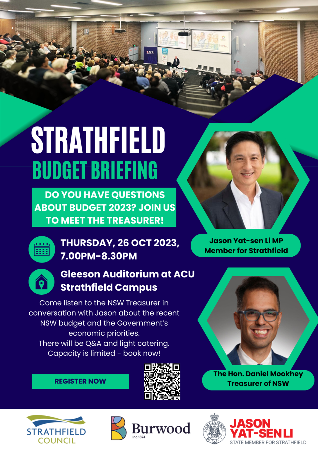 Strathfield州議員李逸仙Jason Yat-sen Li誠摯邀請Strathfield居民參加新南威爾斯州預算簡報會 - 2CR澳洲 ...