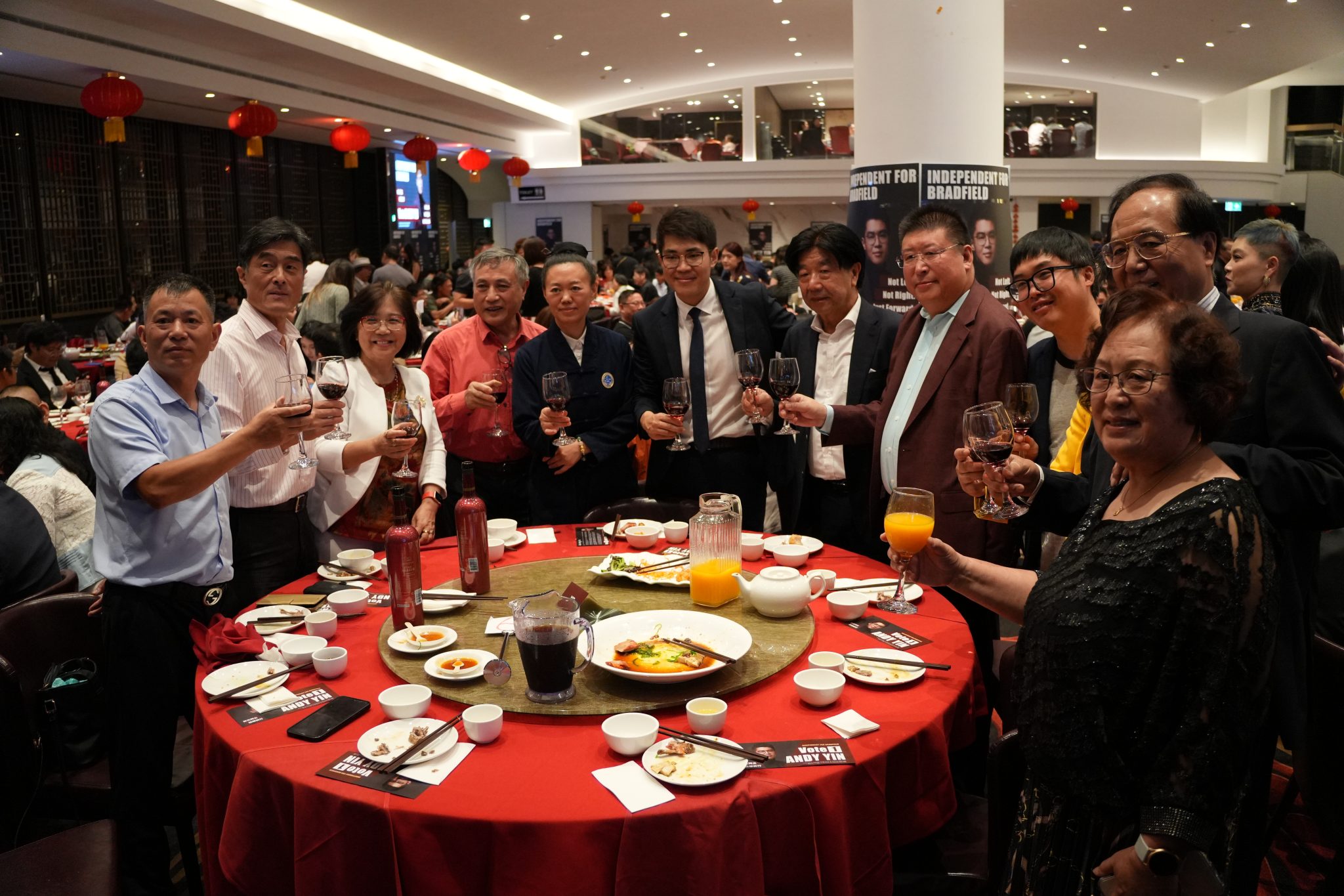 獨立華人候選人Andy Yin競選聯邦Bradfield 議席 造勢晚會多達500人出席 - 2CR澳洲中文廣播電台
